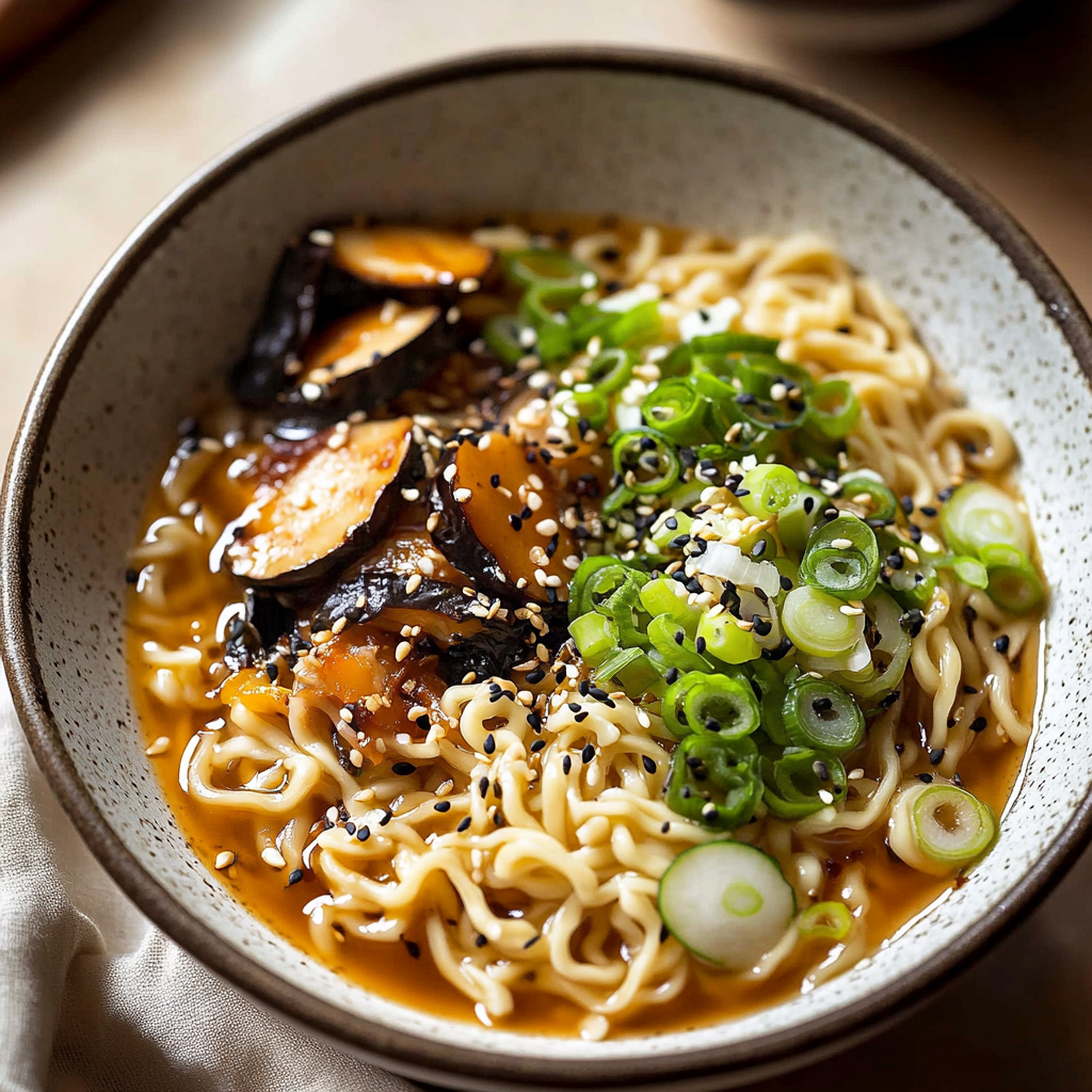 Bold & Easy Vegan Ramen Noodles