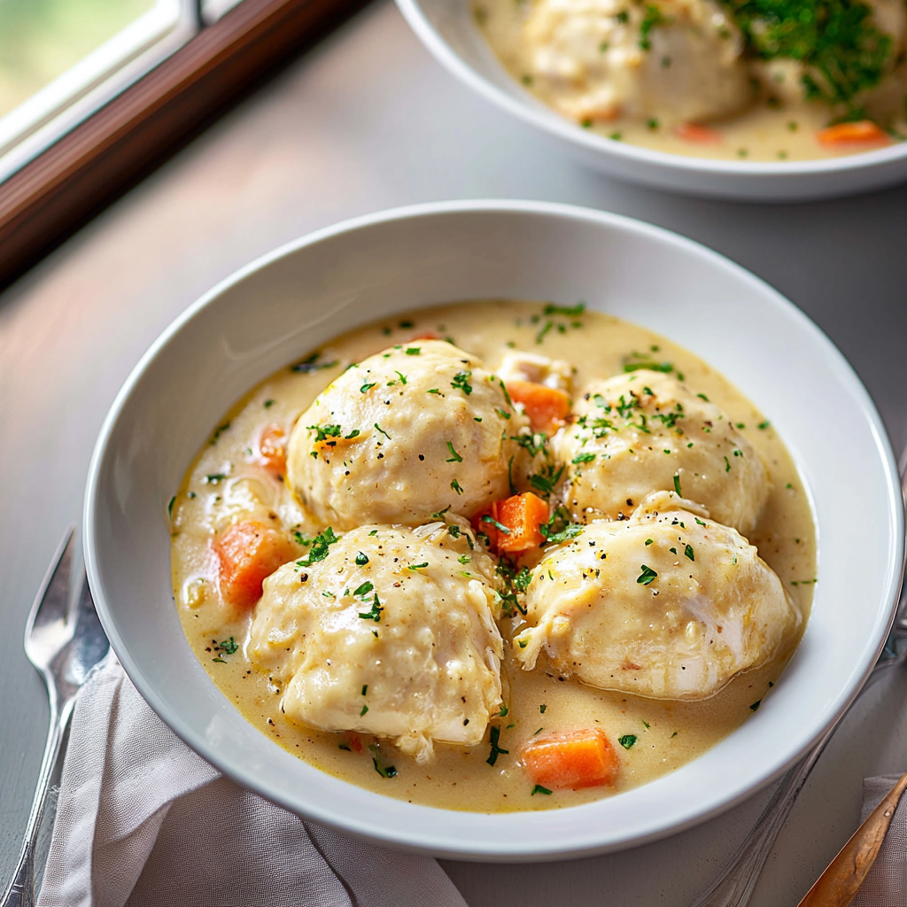 Easy Chicken and Dumplings